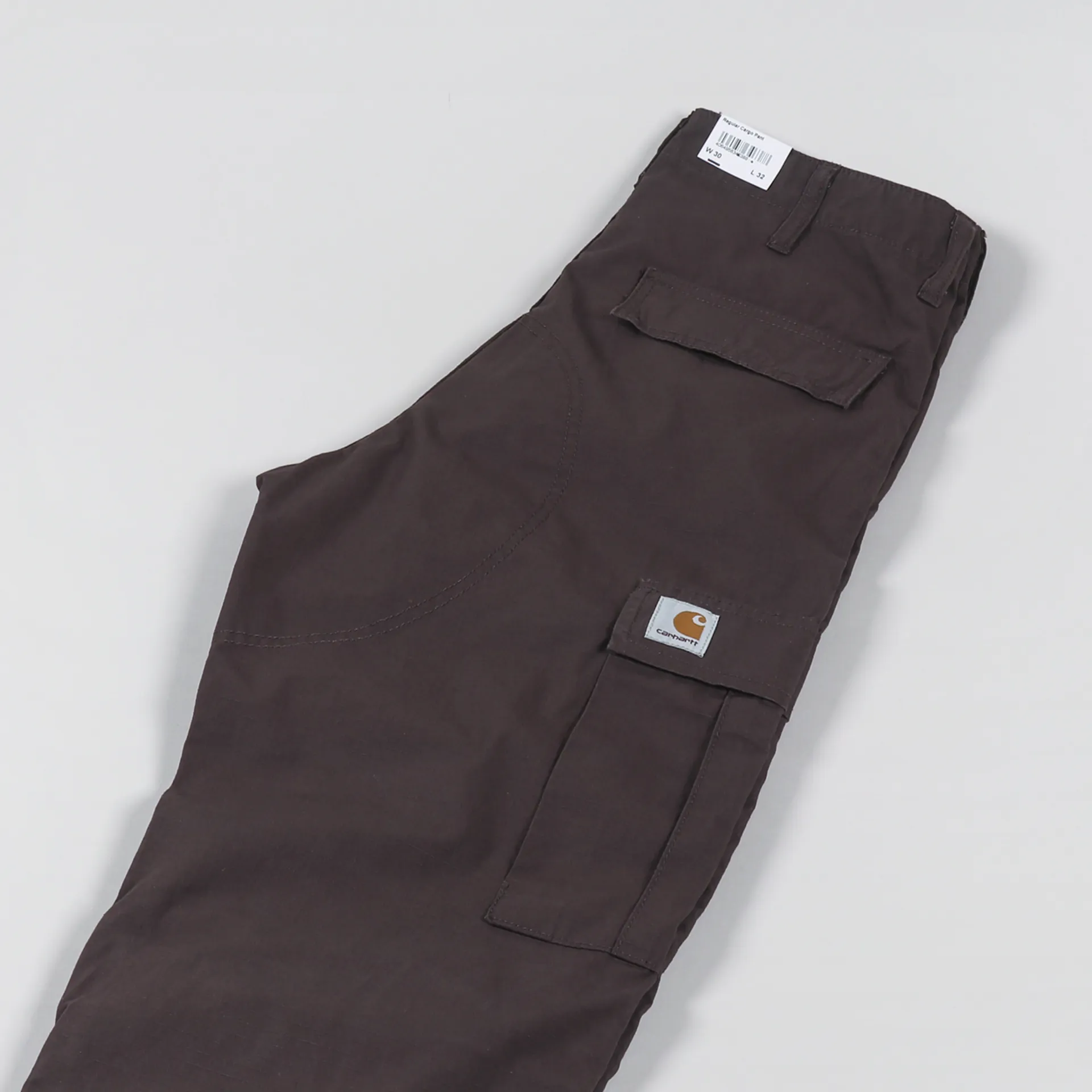 Carhartt WIP Regular Cargo Pants Dark Umber Columbia Ripstop
