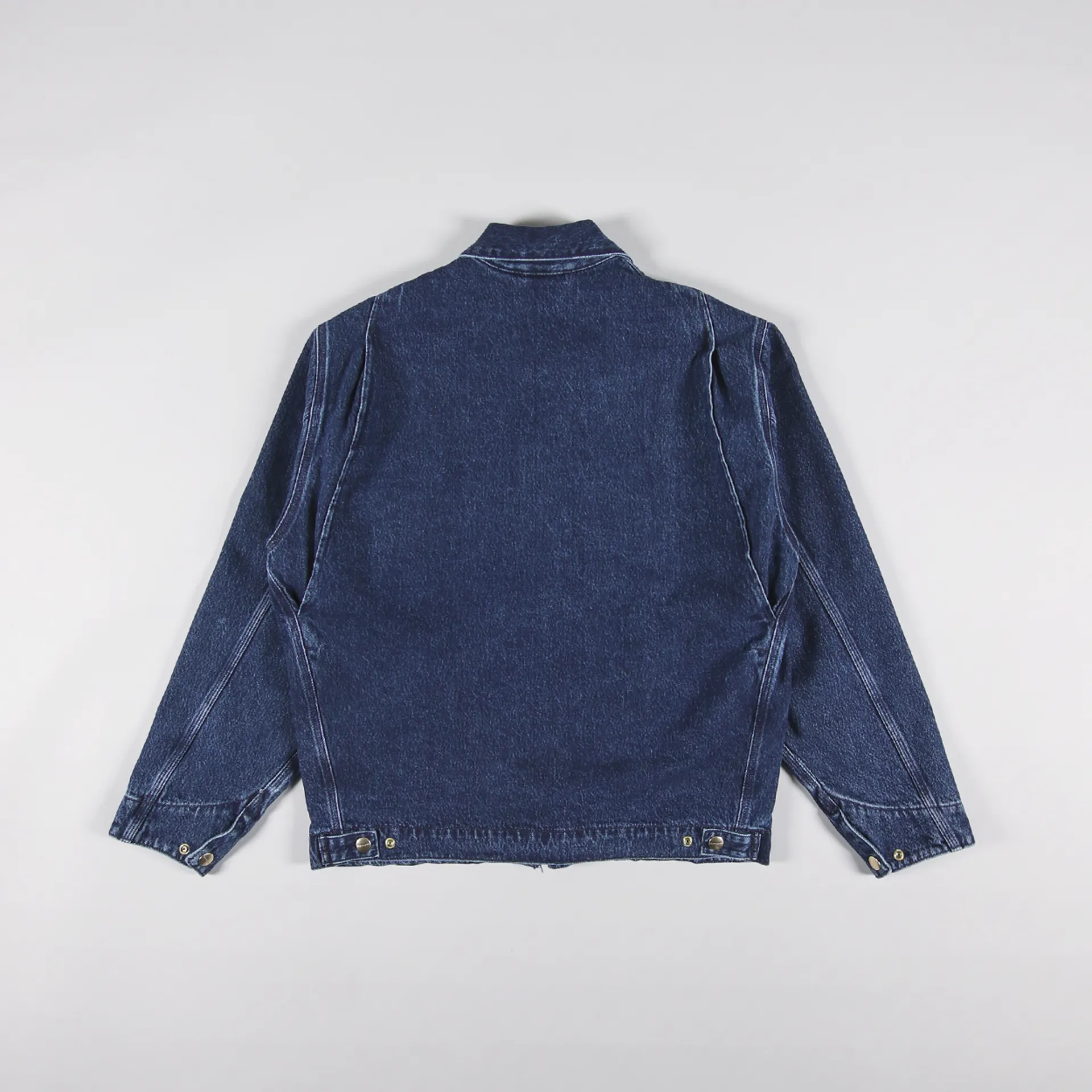 Carhartt WIP Mens Rider Jacket Blue Stone Washed Smith Denim