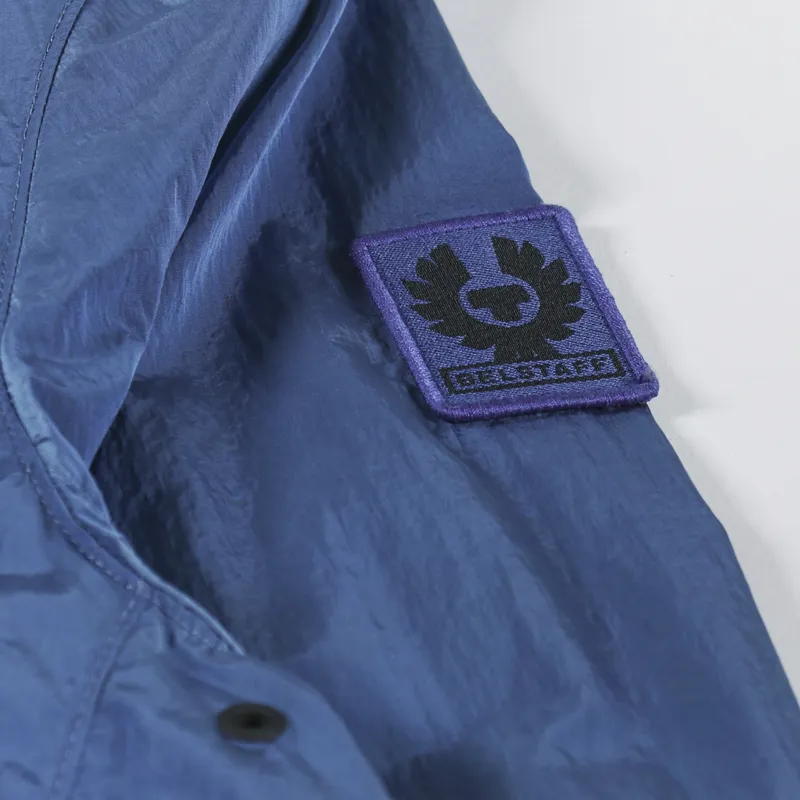 Belstaff Mens Lightweight Rift Overshirt Forward Blue Jacket