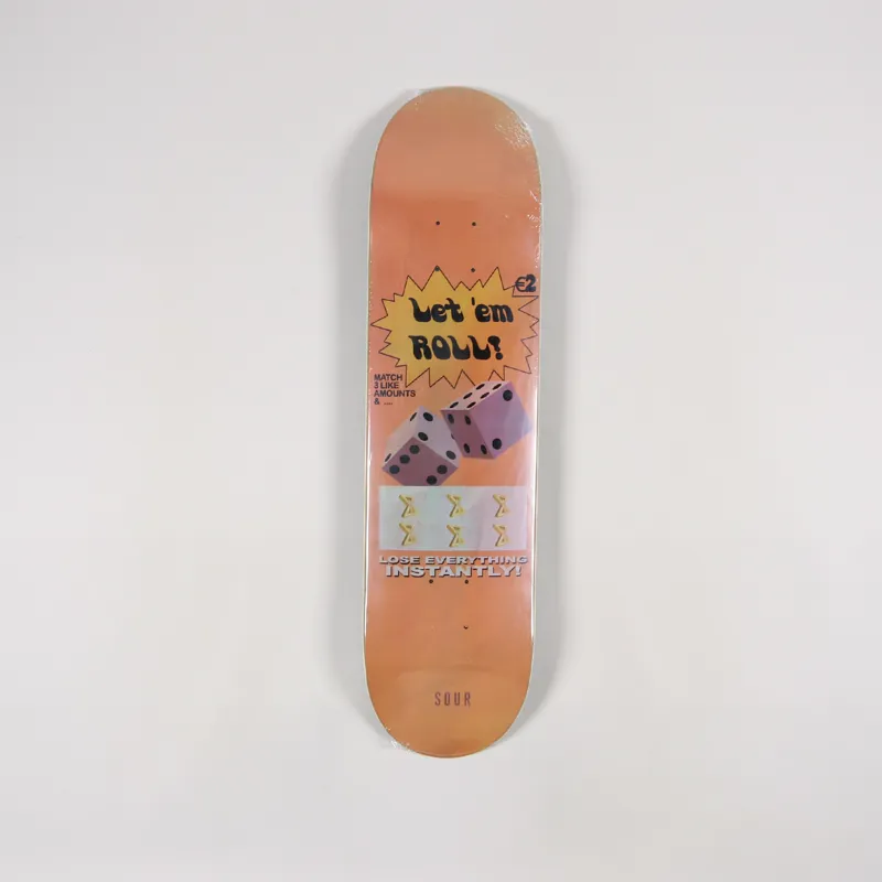 Sour Solution Skateboarding Scratch Card Deck 8 Inch