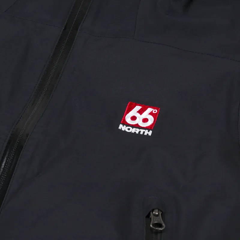 66 Degrees North Mens Snaefell Polartec Neoshell Jacket Black