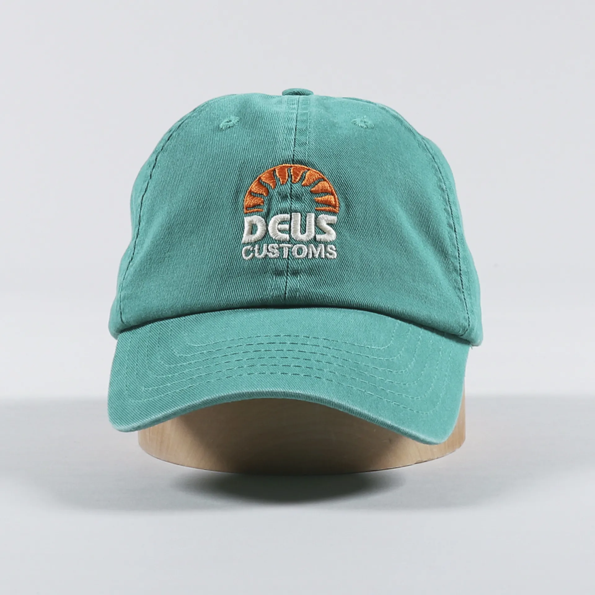 Deus Ex Machina Mens Sunrise Dad Cap Jasper Green
