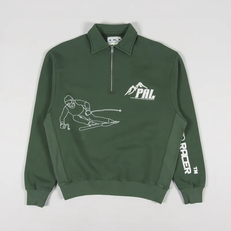 PAL Sporting Goods Speed Racer Half Zip Sweat Deep Green