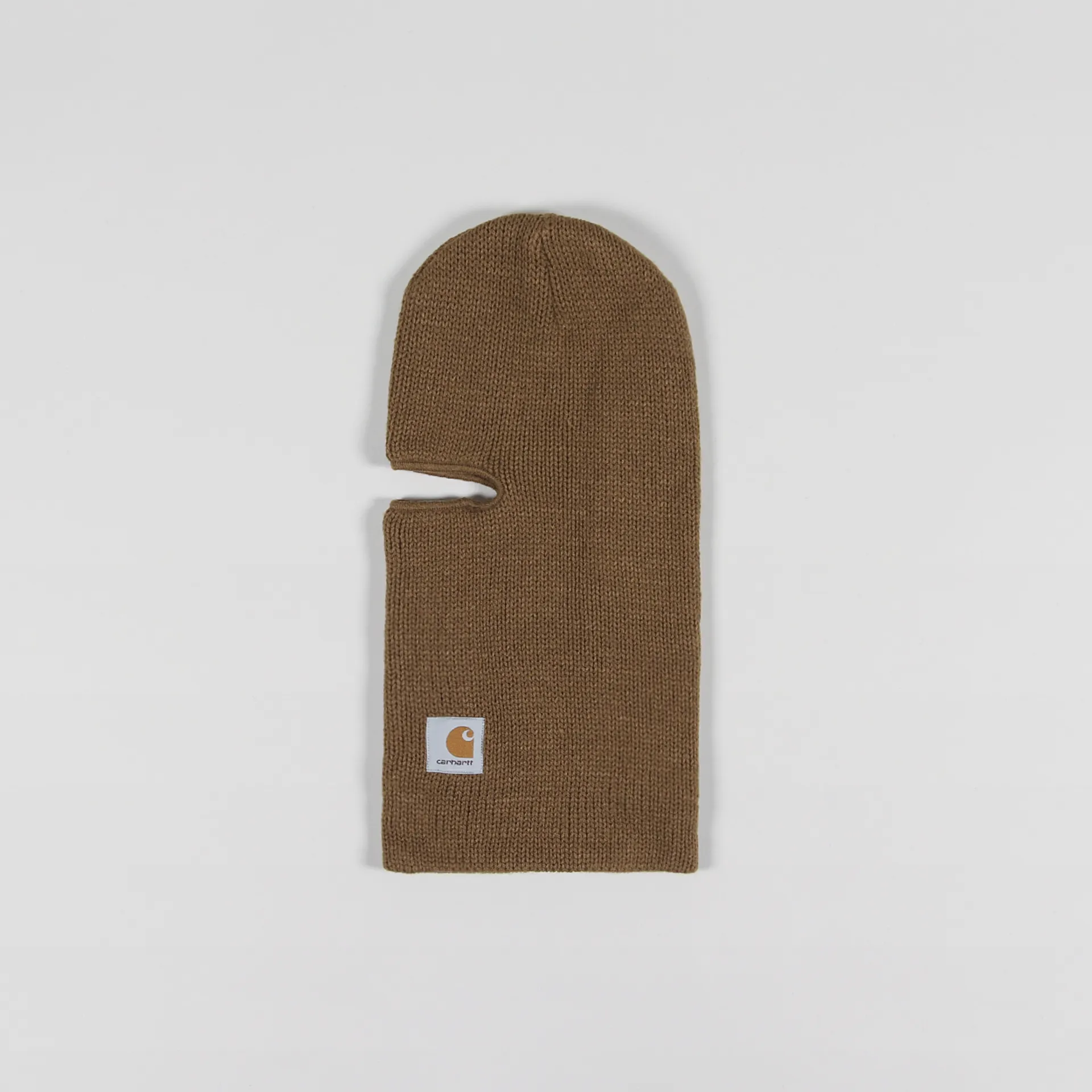 Carhartt WIP Winter Knitted Storm Mask Balaclava Hamilton Brown