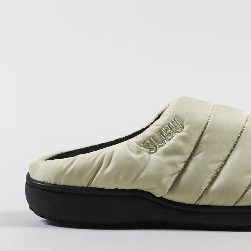 Subu Tokyo Insulated Slippers Beige Brown