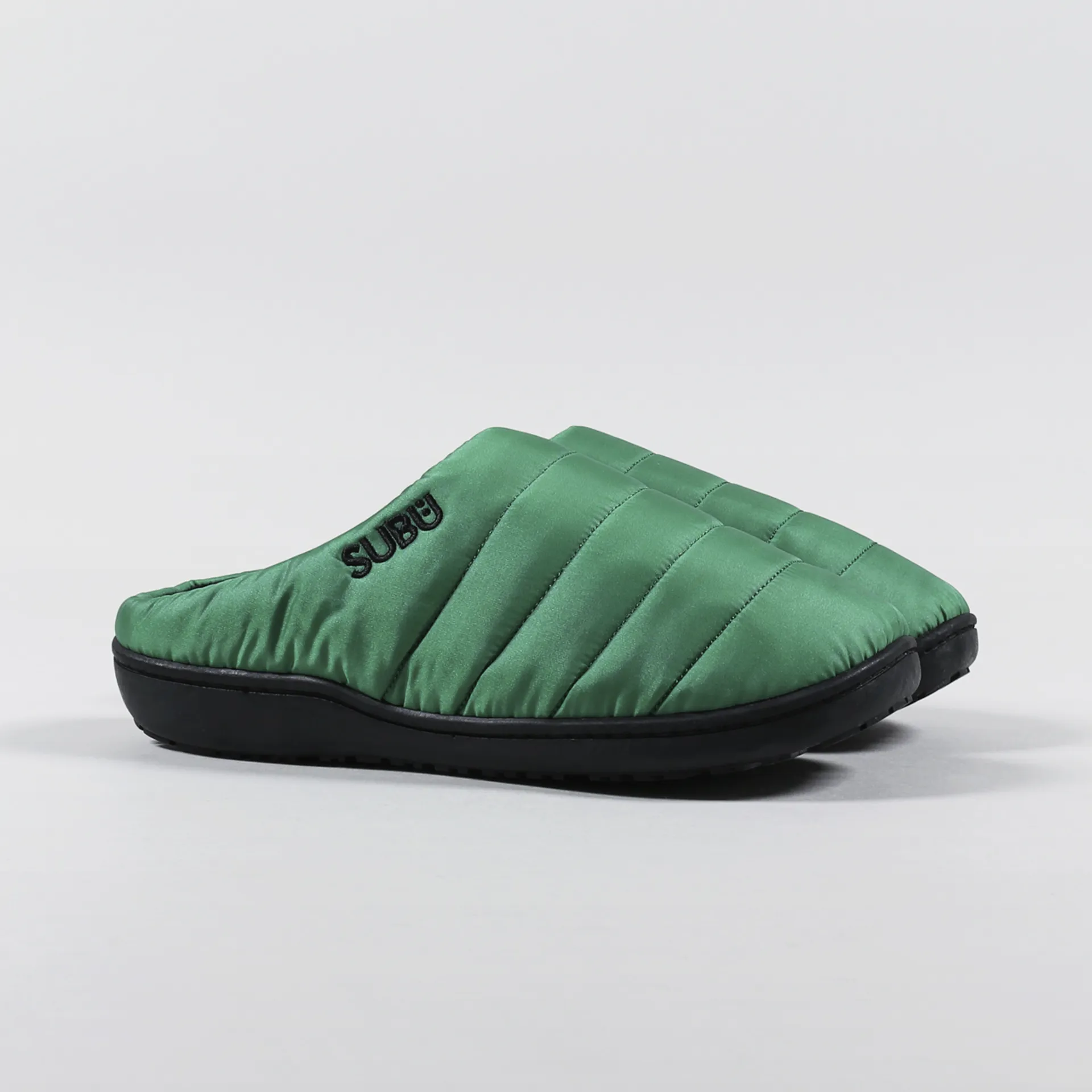Subu Tokyo Mens Insulated Slippers Green