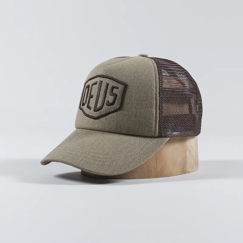 Deus Ex Machina Thinker Trucker Cap Tan