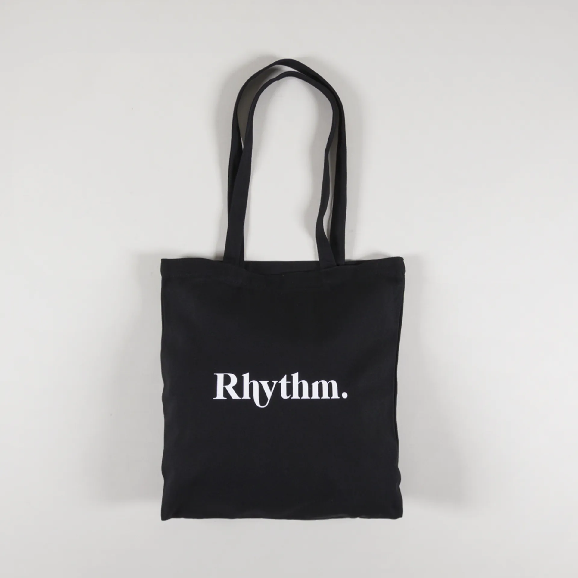 Rhythm Womens Tote Bag Black