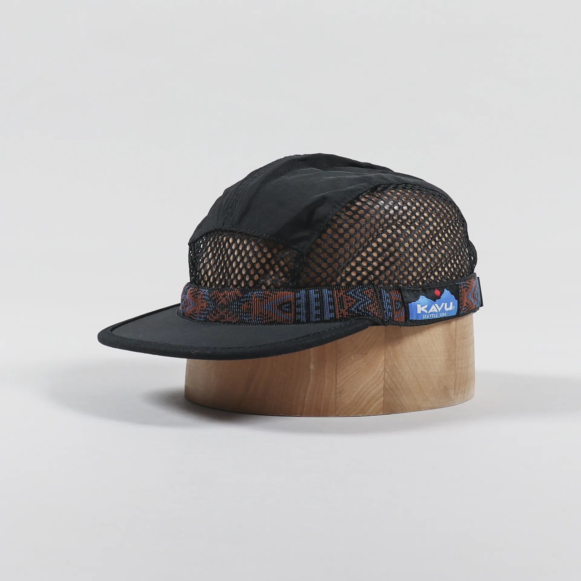 Kavu Outdoor Ligthweight Sports Trailrunner Cap Blackout