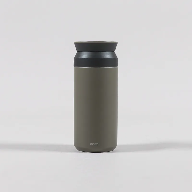 Kinto Travel Tumbler 350Ml Khaki at Sarah Fox blog