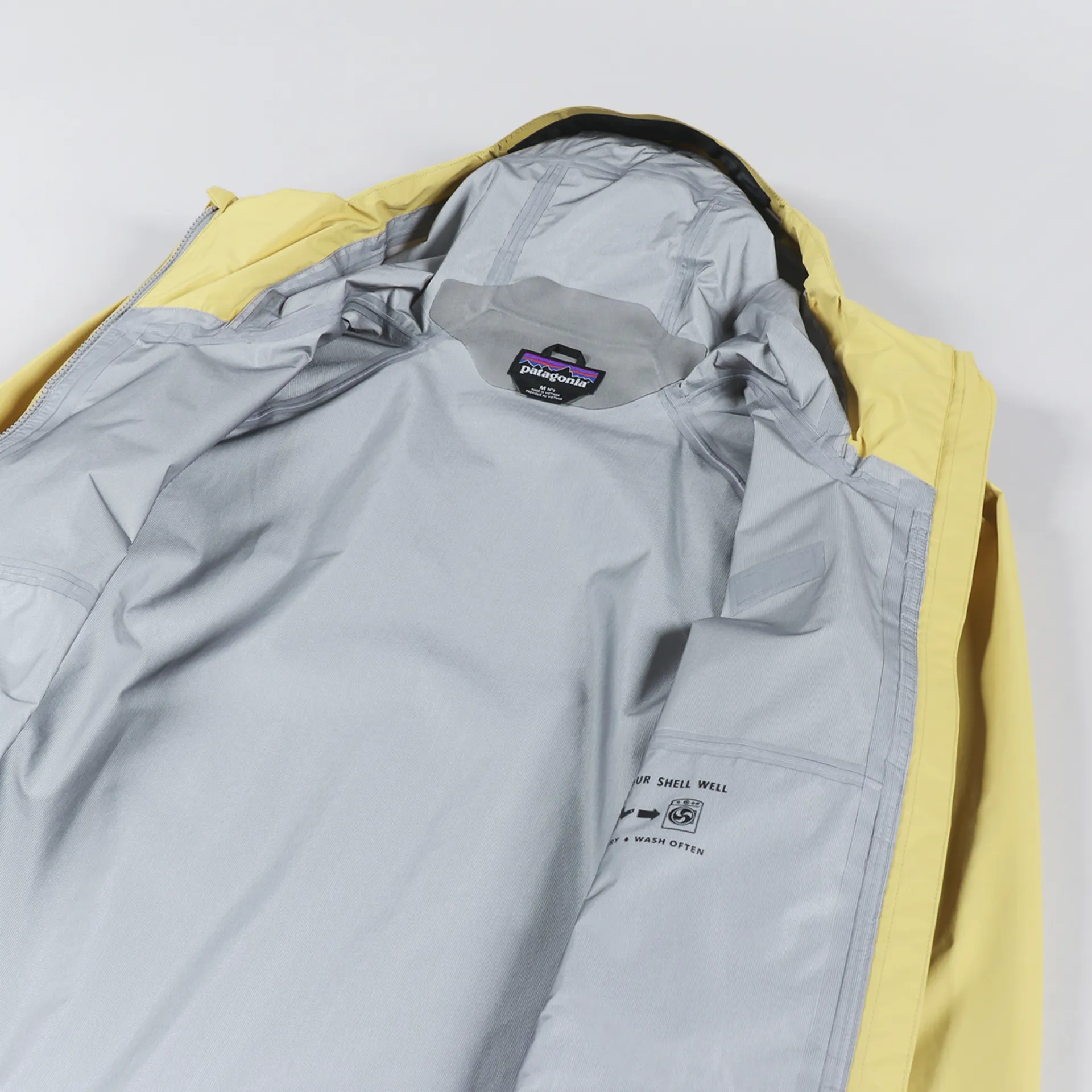 Patagonia Mens Waterproof Torrentshell 3L Jacket Surfboard Yellow