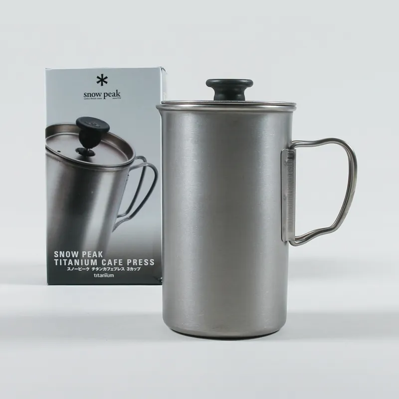 Snow Peak Titanium French Press 24oz Kettle Drinkware