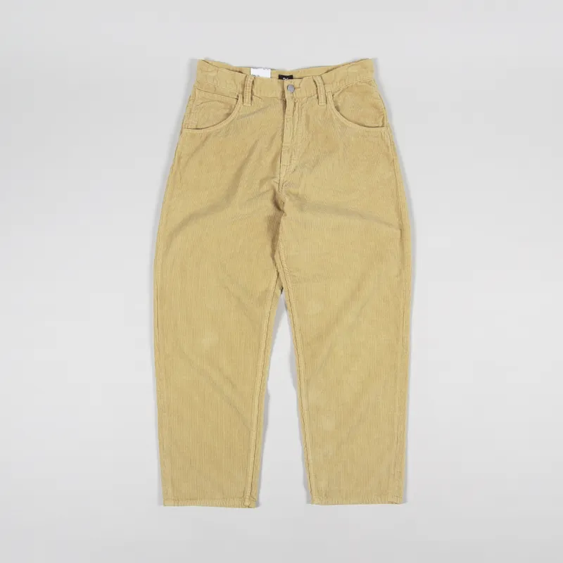 Edwin Mens Relaxed Straight Tyrell Pants Curry Corduroy Trousers