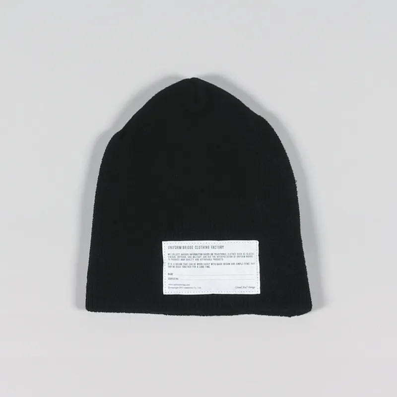 Uniform Bridge Mens Outdoor Winter US Watch Cap Black Beanie