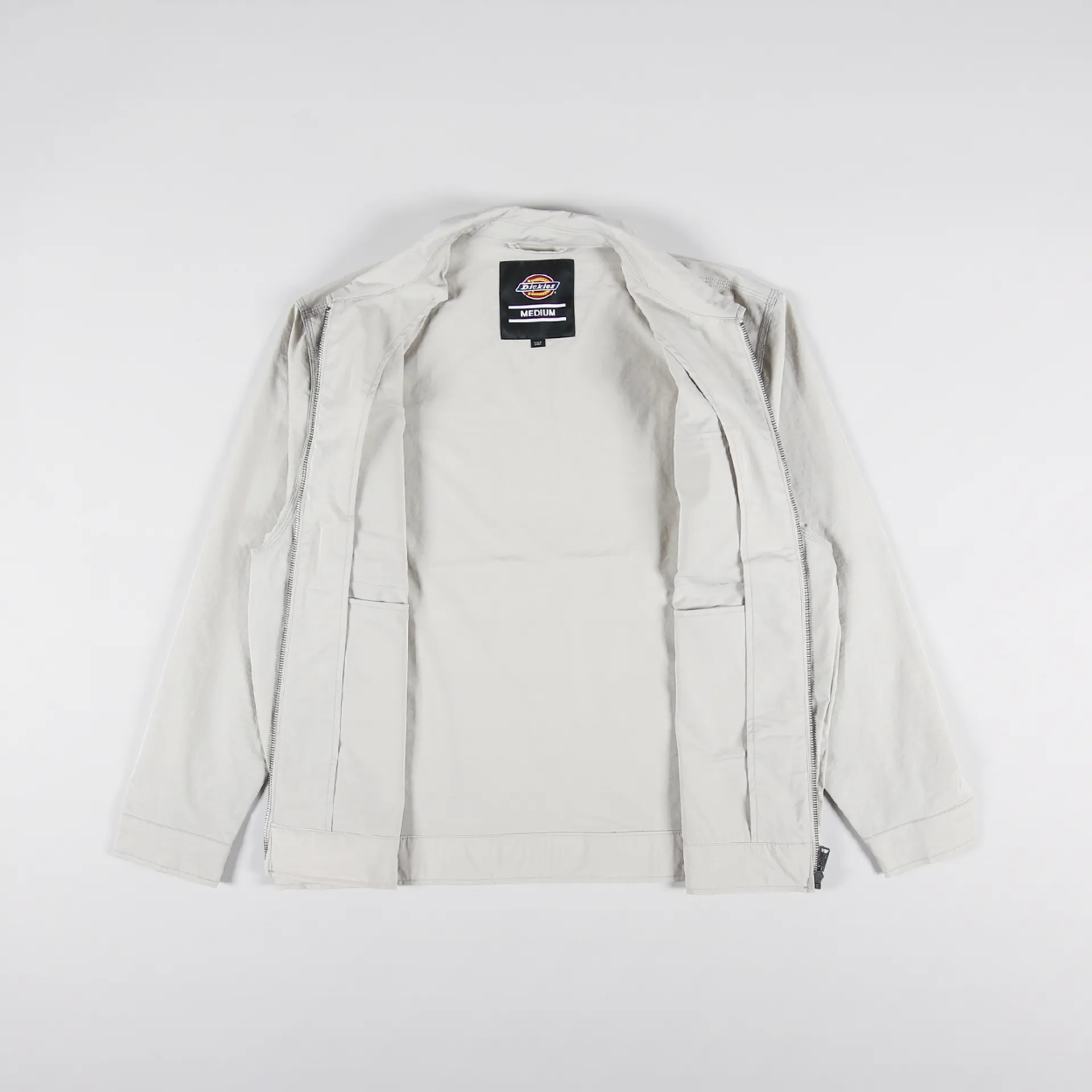 Dickies Mens Utility Pocket Shirt Jacket Stone Grey