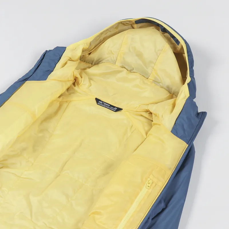 Arcteryx Womens Insulated Atom Hooded Jacket Moonlit Blue