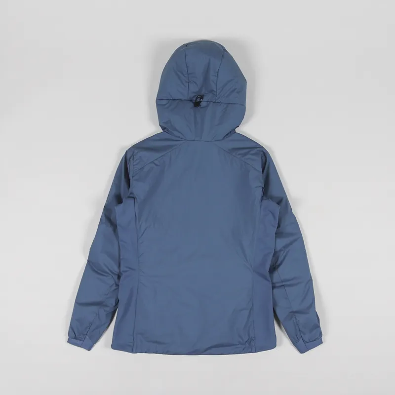 Arcteryx Womens Insulated Atom Hooded Jacket Moonlit Blue