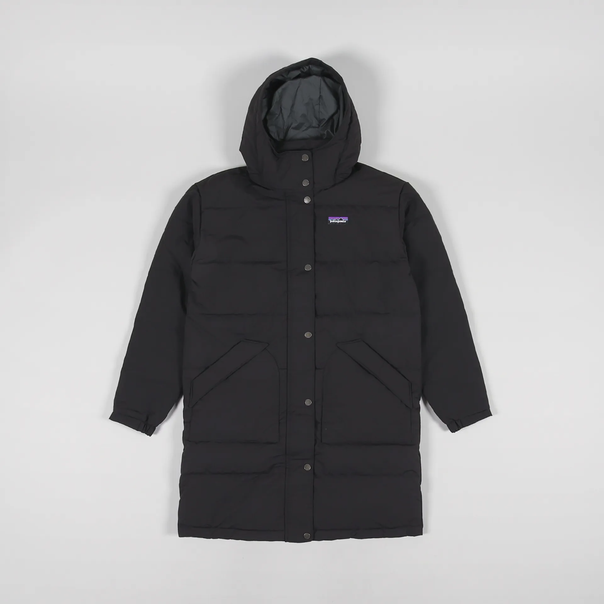 Patagonia Womens Winter Downdrift Parka Black Insulated Jacket