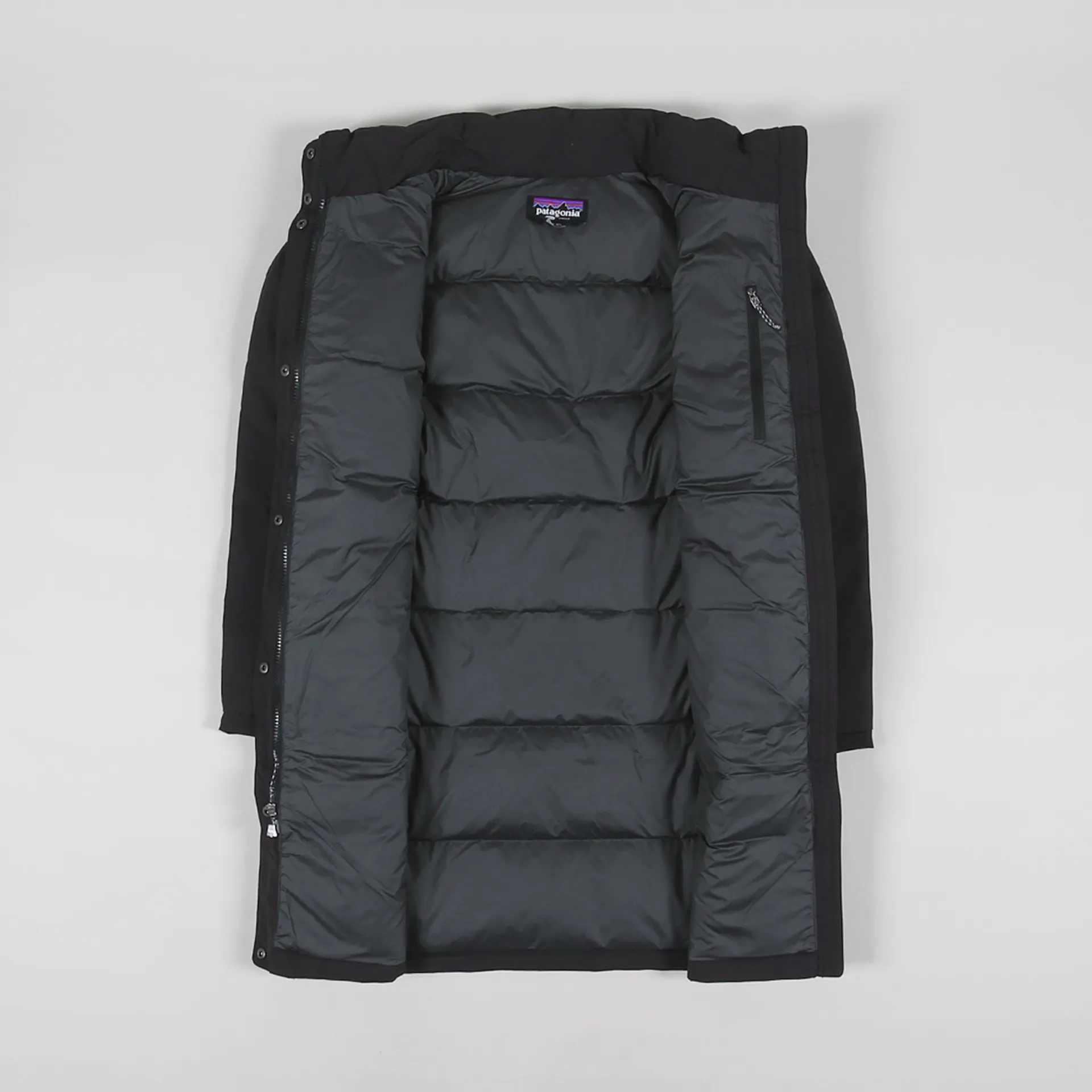 Patagonia Womens Winter Downdrift Parka Black Insulated Jacket