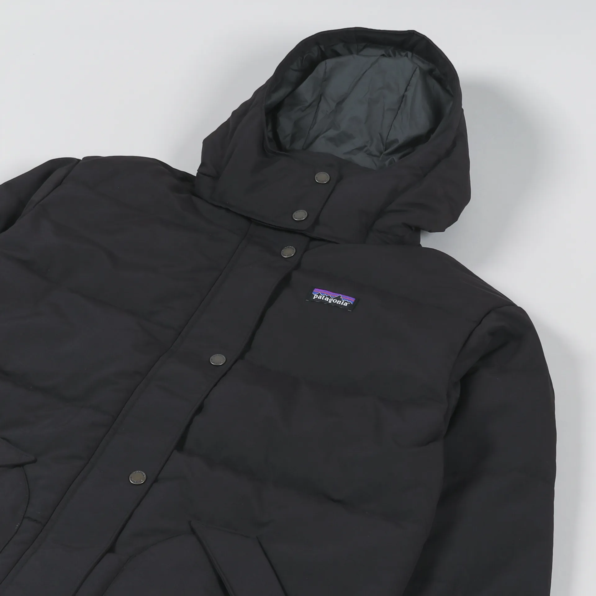 Patagonia Womens Winter Downdrift Parka Black Insulated Jacket