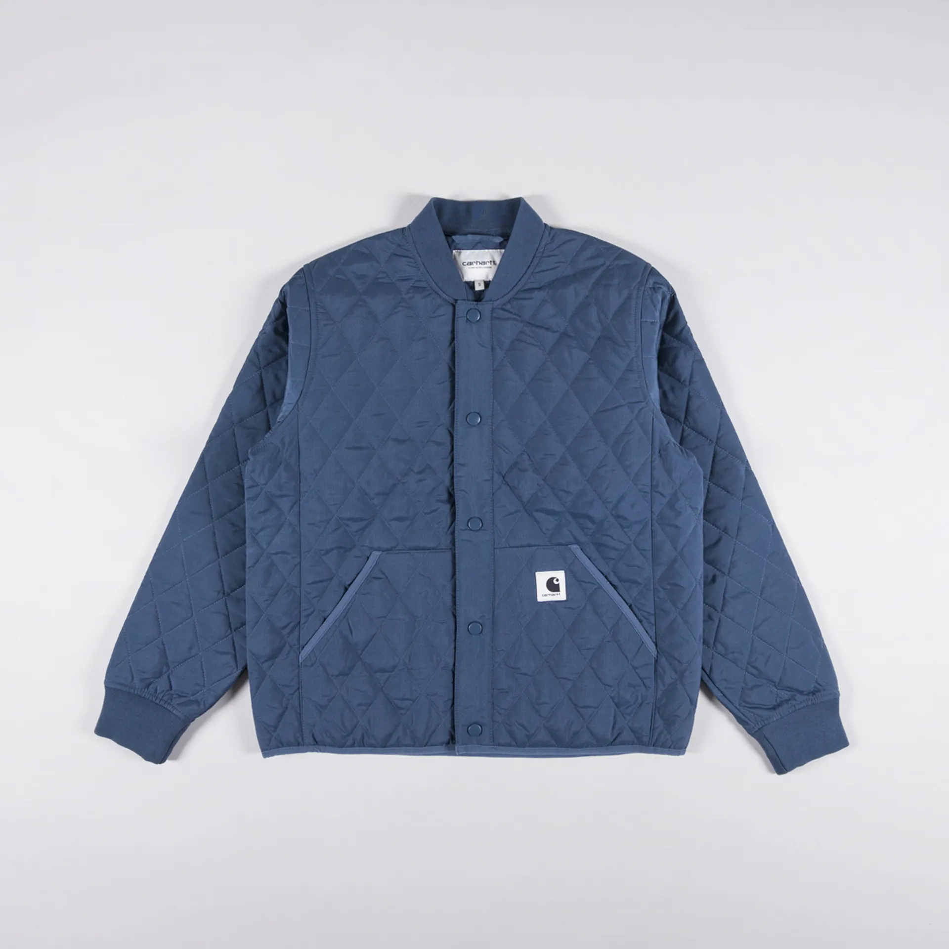 Carhartt WIP Womens Quilted Insulated Farrow Liner Storm Blue