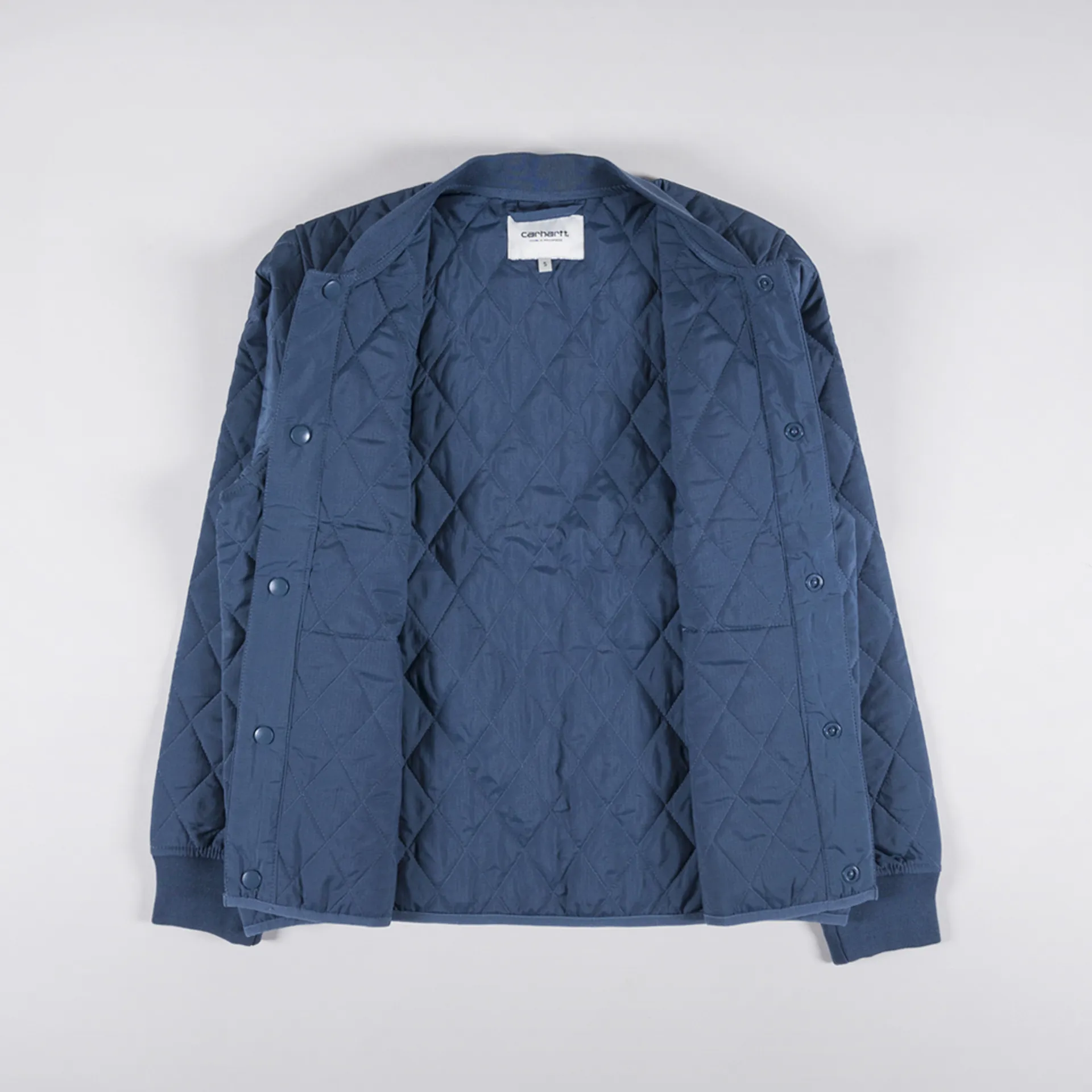 Carhartt WIP Womens Quilted Insulated Farrow Liner Storm Blue