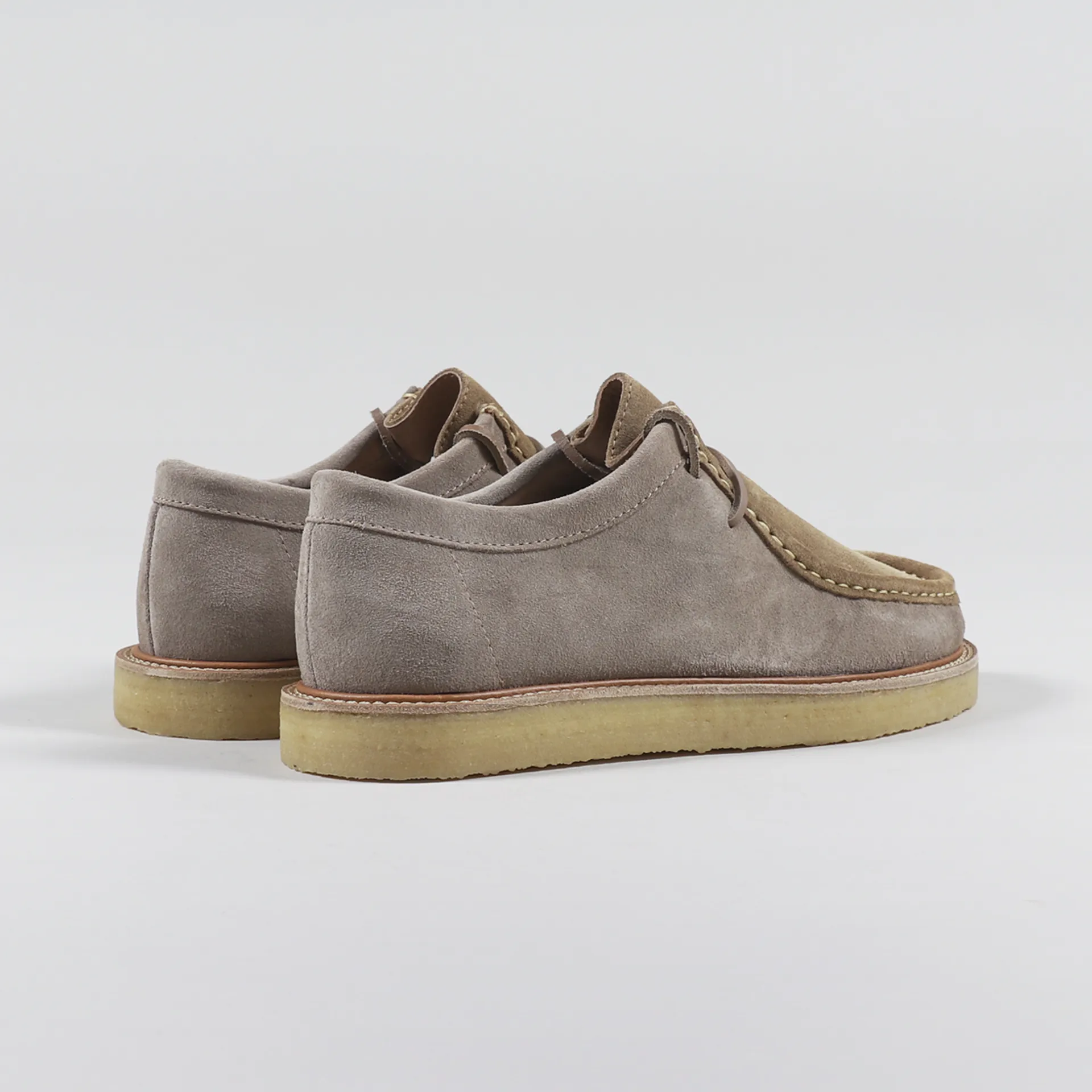 Wild Bunch Made In Spain Mens Wally Low Moccasin Shoes Mushroom