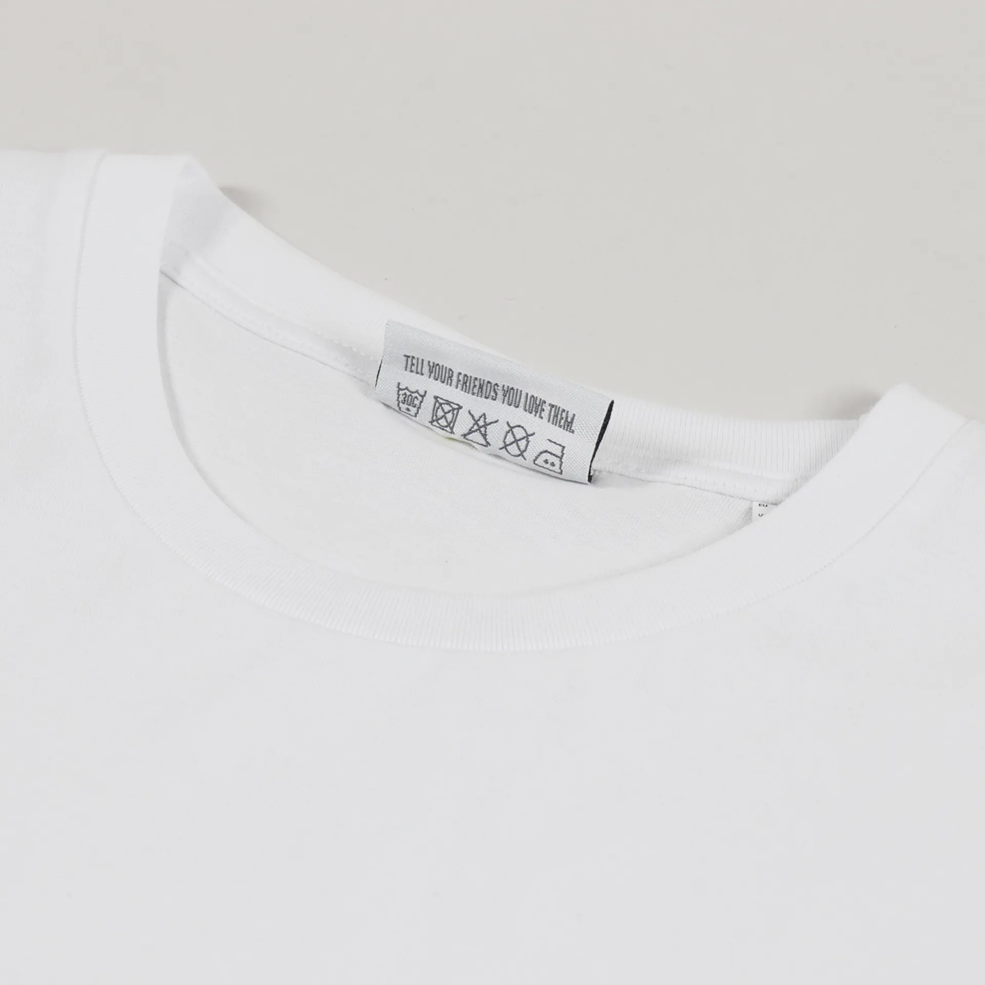 Working Class Heroes Short Sleeve Basic Organic T Shirt White