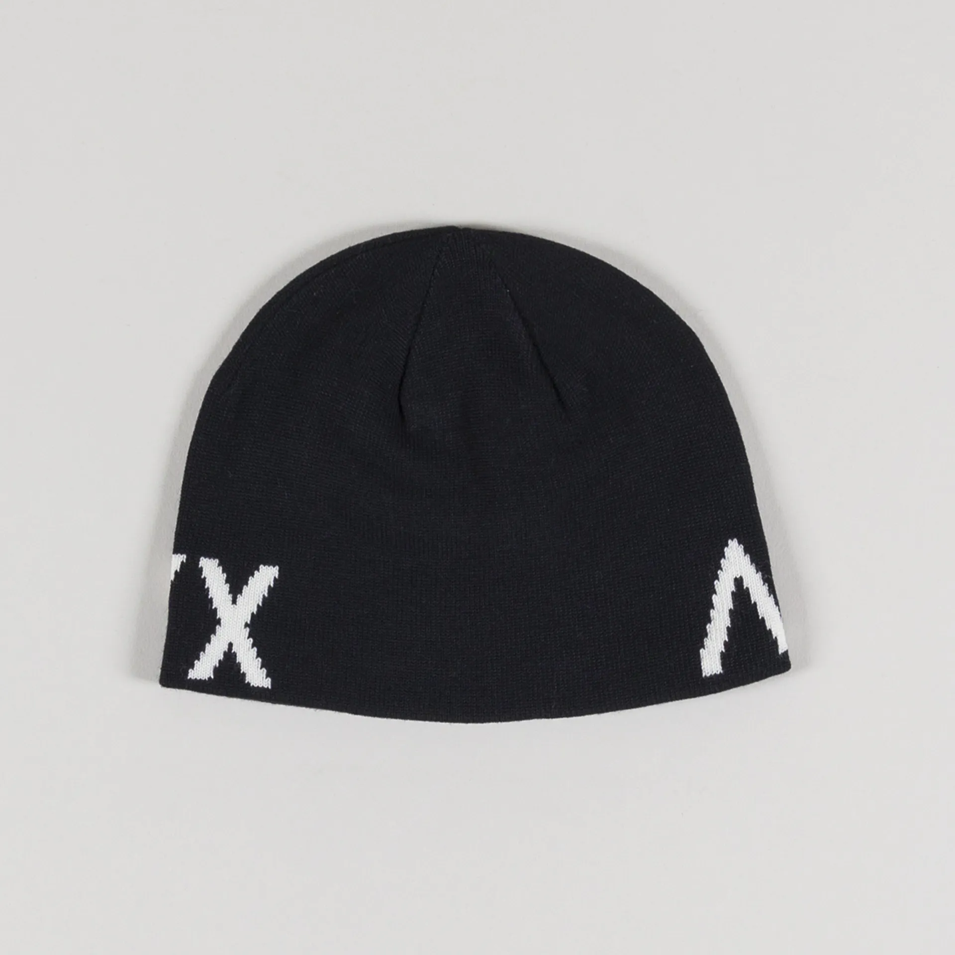 Arc'teryx Mens Logo Word Head Toque Knitted Beanie Hat Orca Black