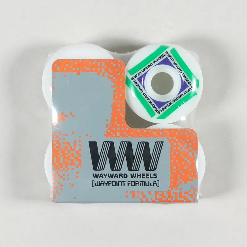 Wayward Wheels Waypoint Formula Wheels Funnel Cut 101a 55mm Green