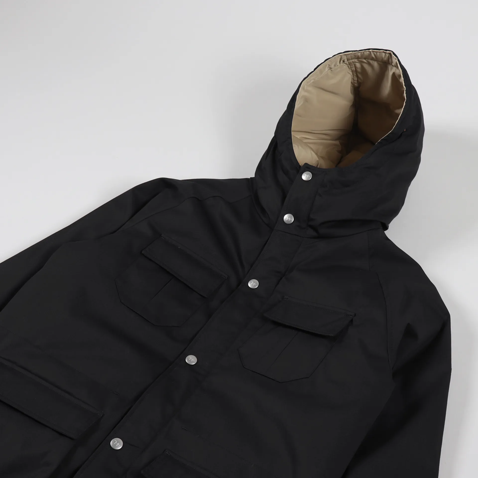 Holubar Mens Mountaineering Deer Hunter Parka Black Down Jacket