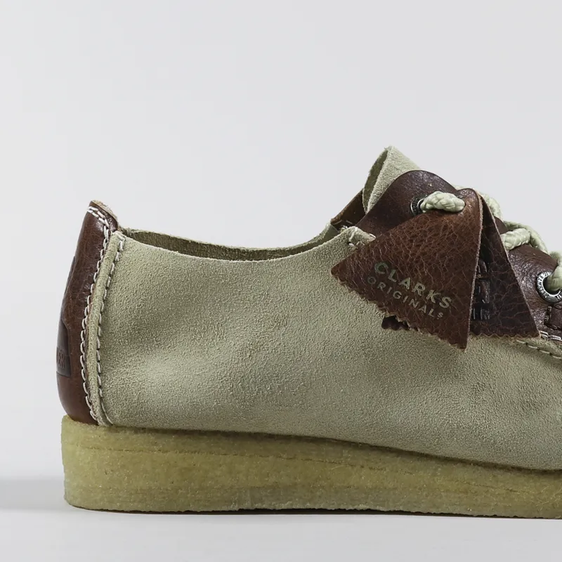 Clarks Originals Mens Liam Gallagher LG Shoes Maple Suede Brown