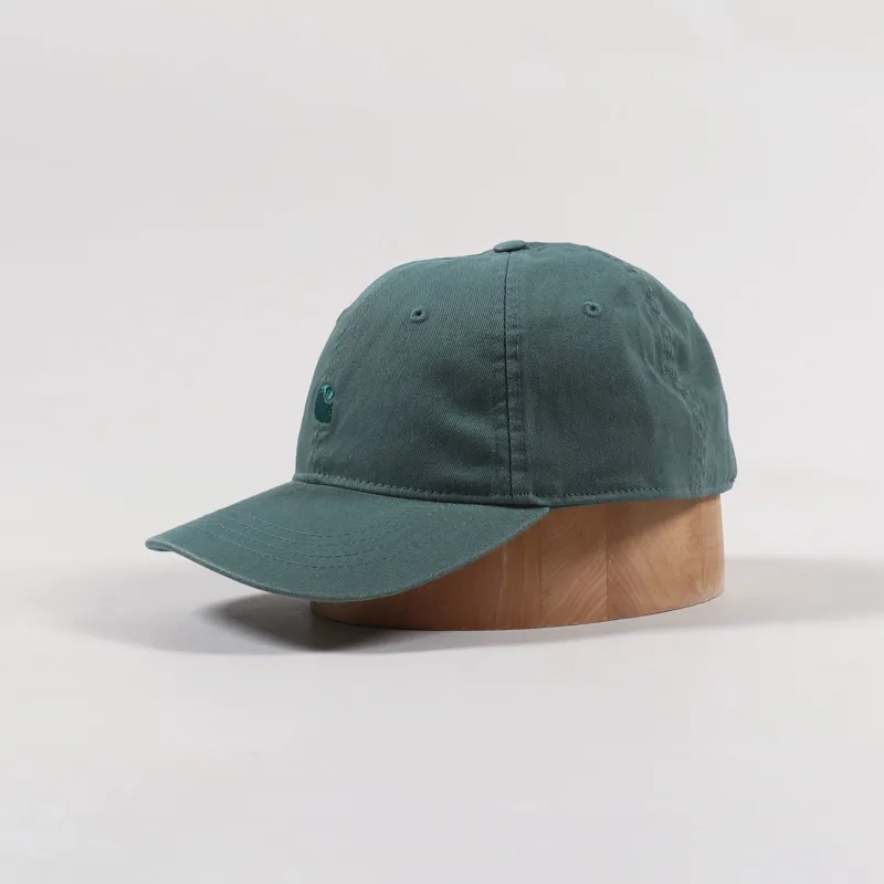 Carhartt WIP Mens Madison Logo Cap Eucalyptus Frasier Green