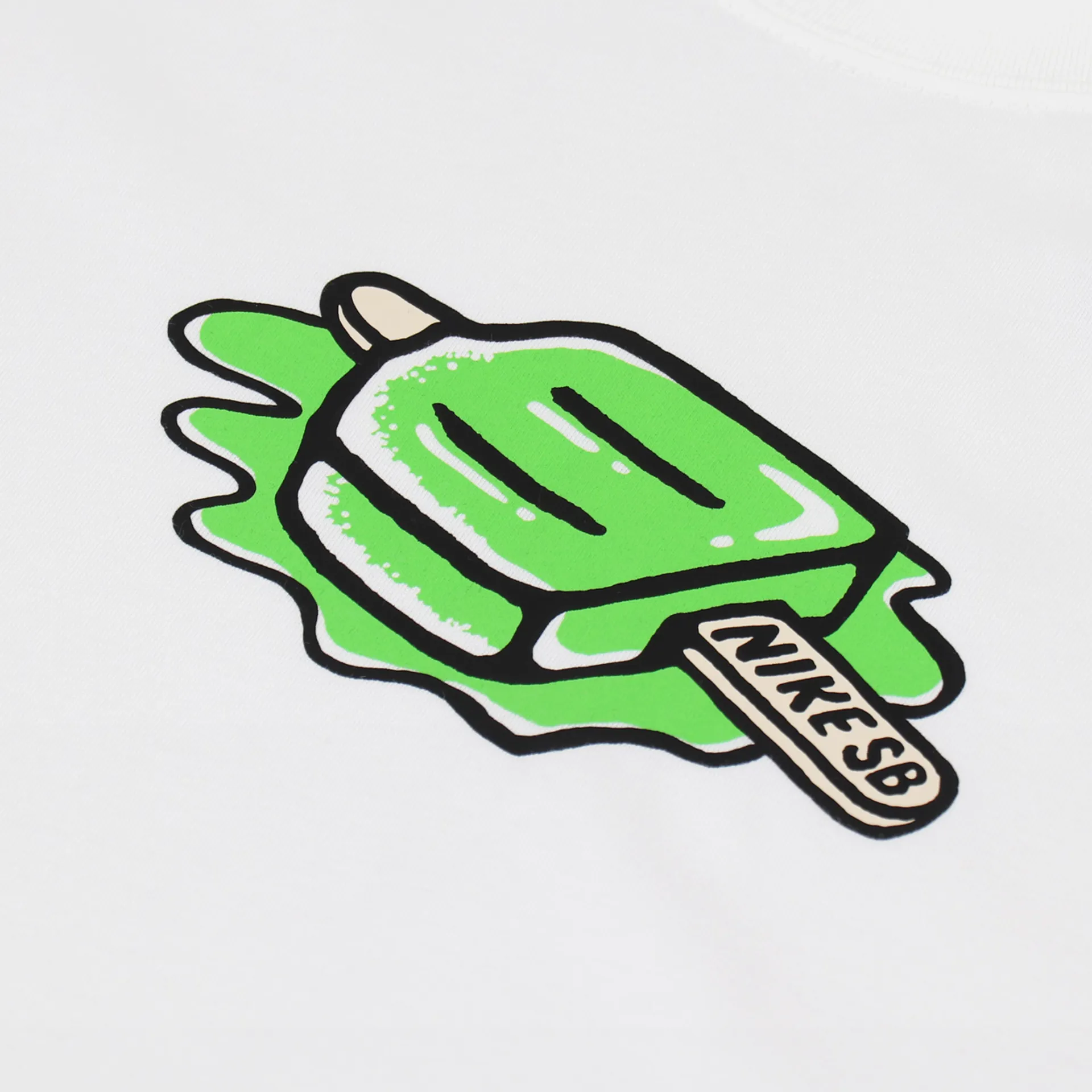 Nike SB Mens Short Sleeve Popsicle Graphic T Shirt White