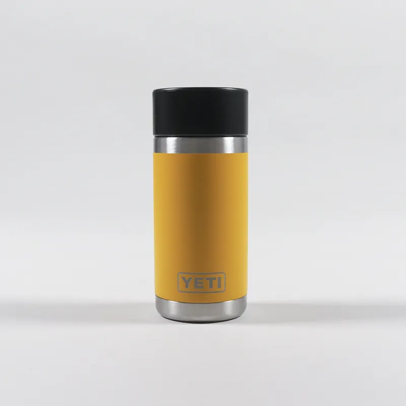 YETI Rambler 12oz Bottle Alpine Yellow HotShot Cap Thermal Flask