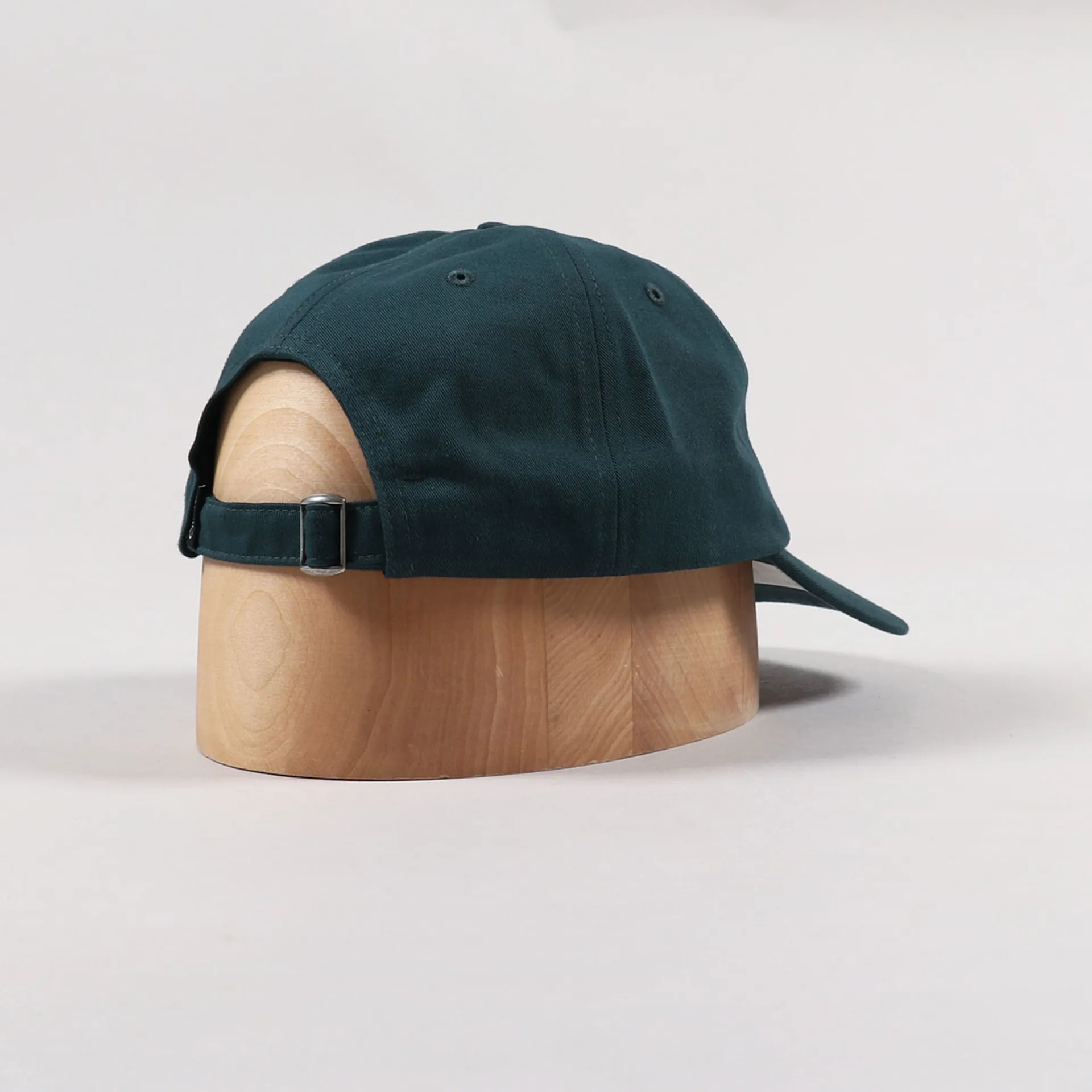 Civilist Mens Cotton Twill Sports Logo Cap Forest Green Hat