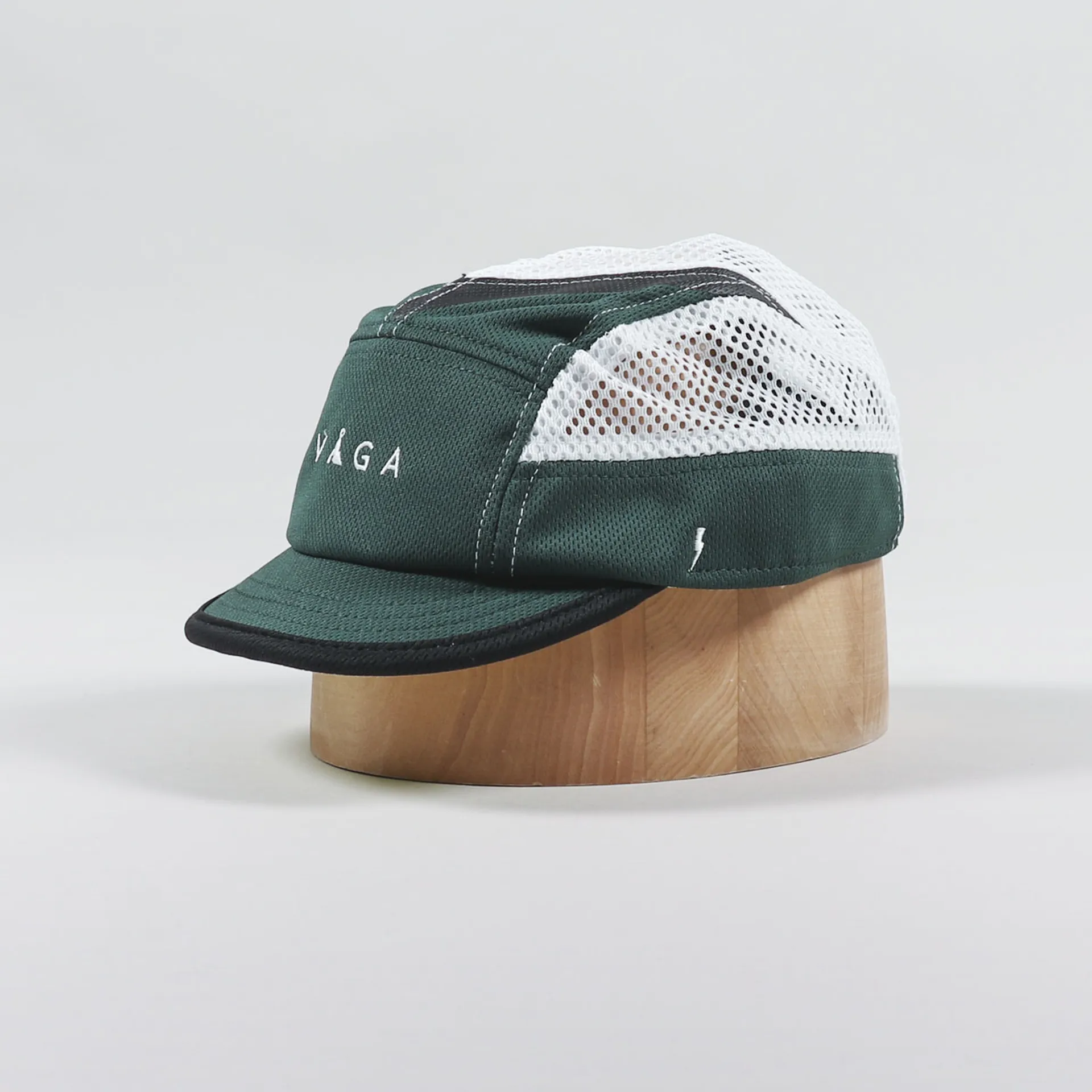 Vaga Running Hat Vantage Cap Racing Green White Neon Yellow