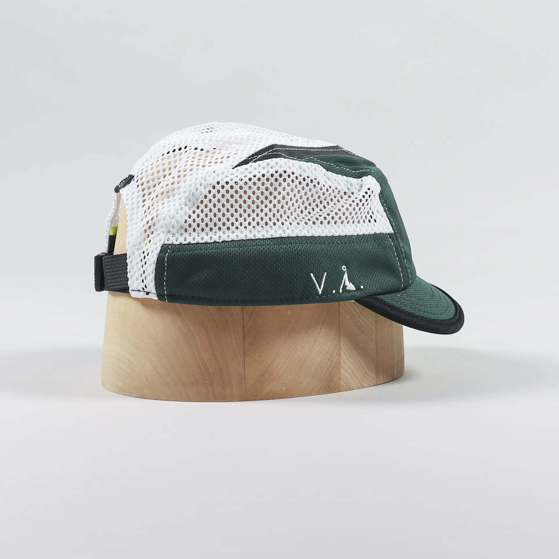 Vaga Running Hat Vantage Cap Racing Green White Neon Yellow