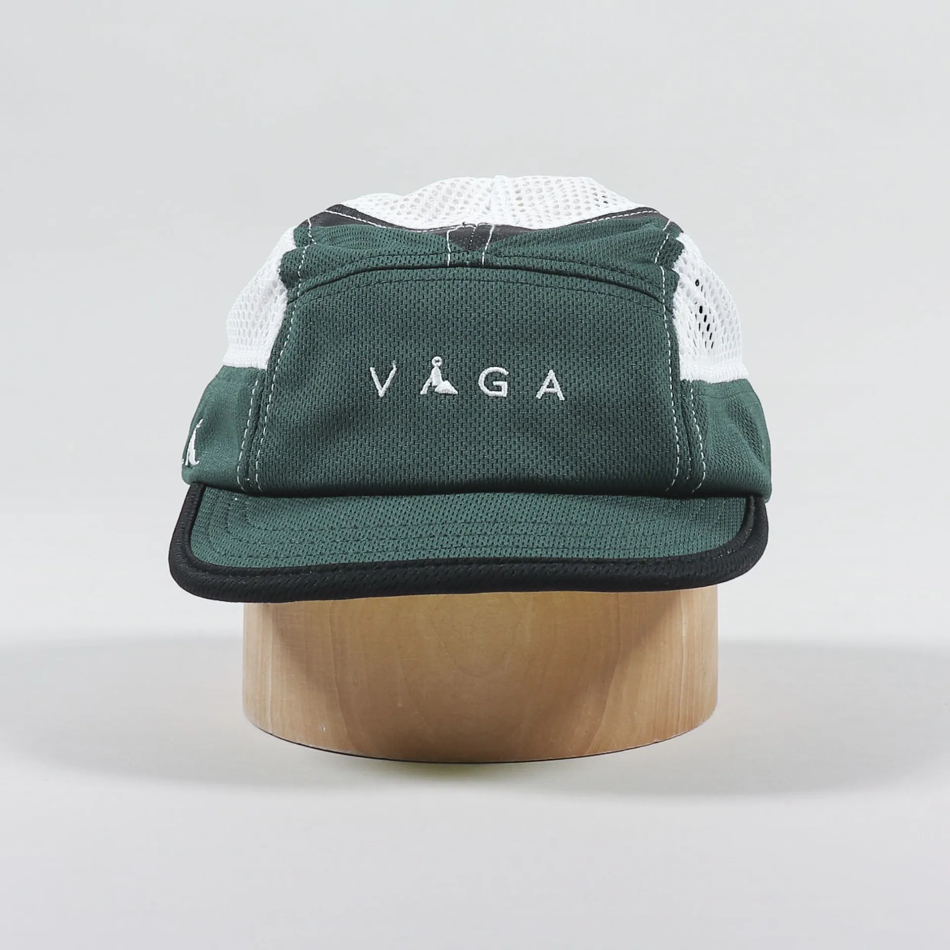 Vaga Running Hat Vantage Cap Racing Green White Neon Yellow