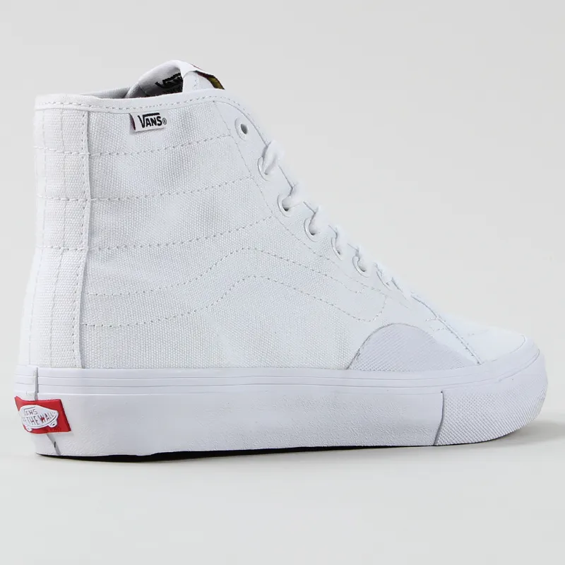 Vans AV Classic Hi Pro Shoes True White Skate High Top Canvas