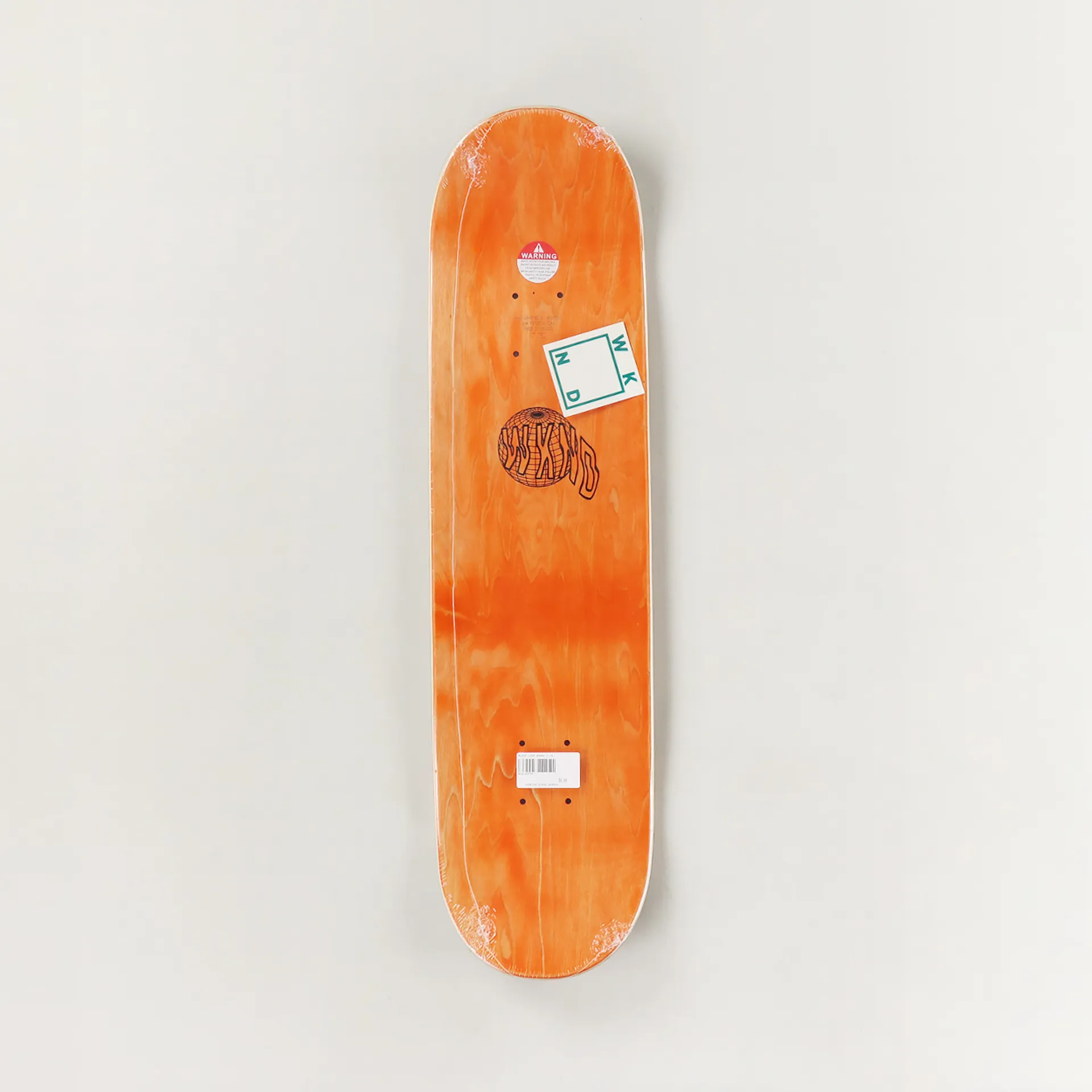 WKND 7 ply Black Logo Board 7.75 Inch Skateboarding Deck