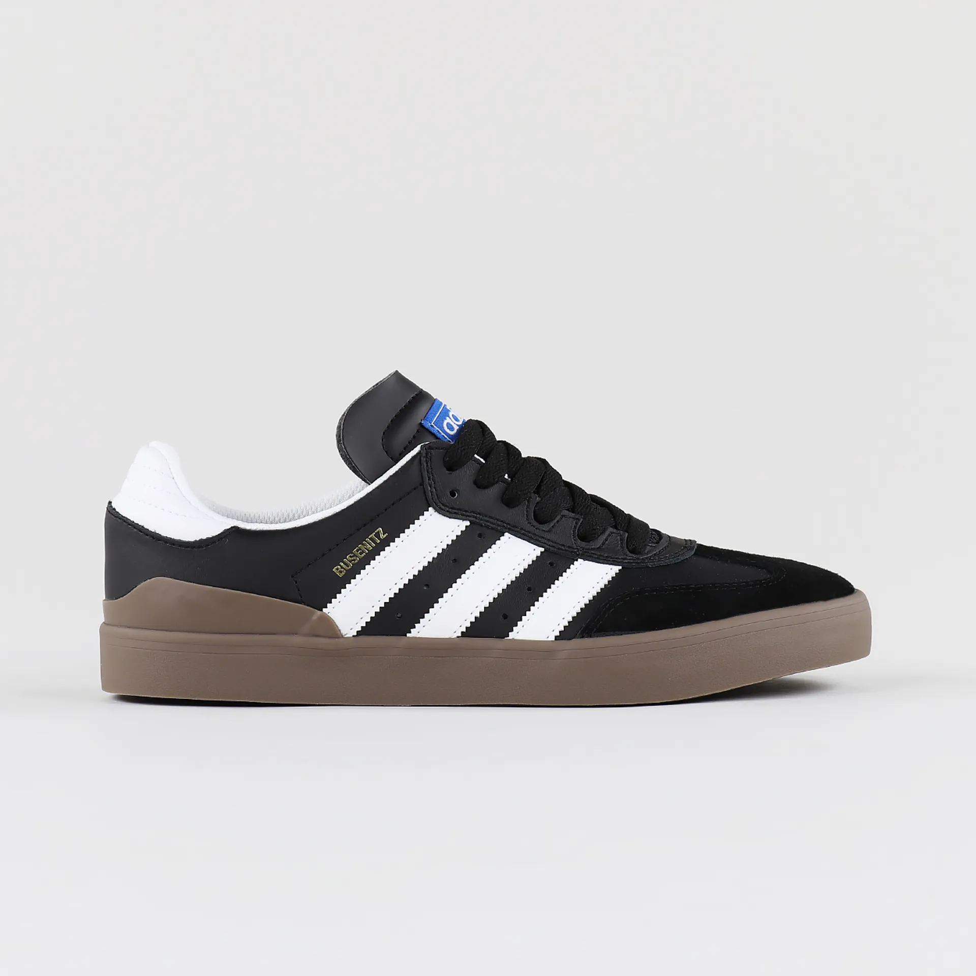 Adidas Skate Busenitz Vulc Remix Samba Shoes Black White Gum