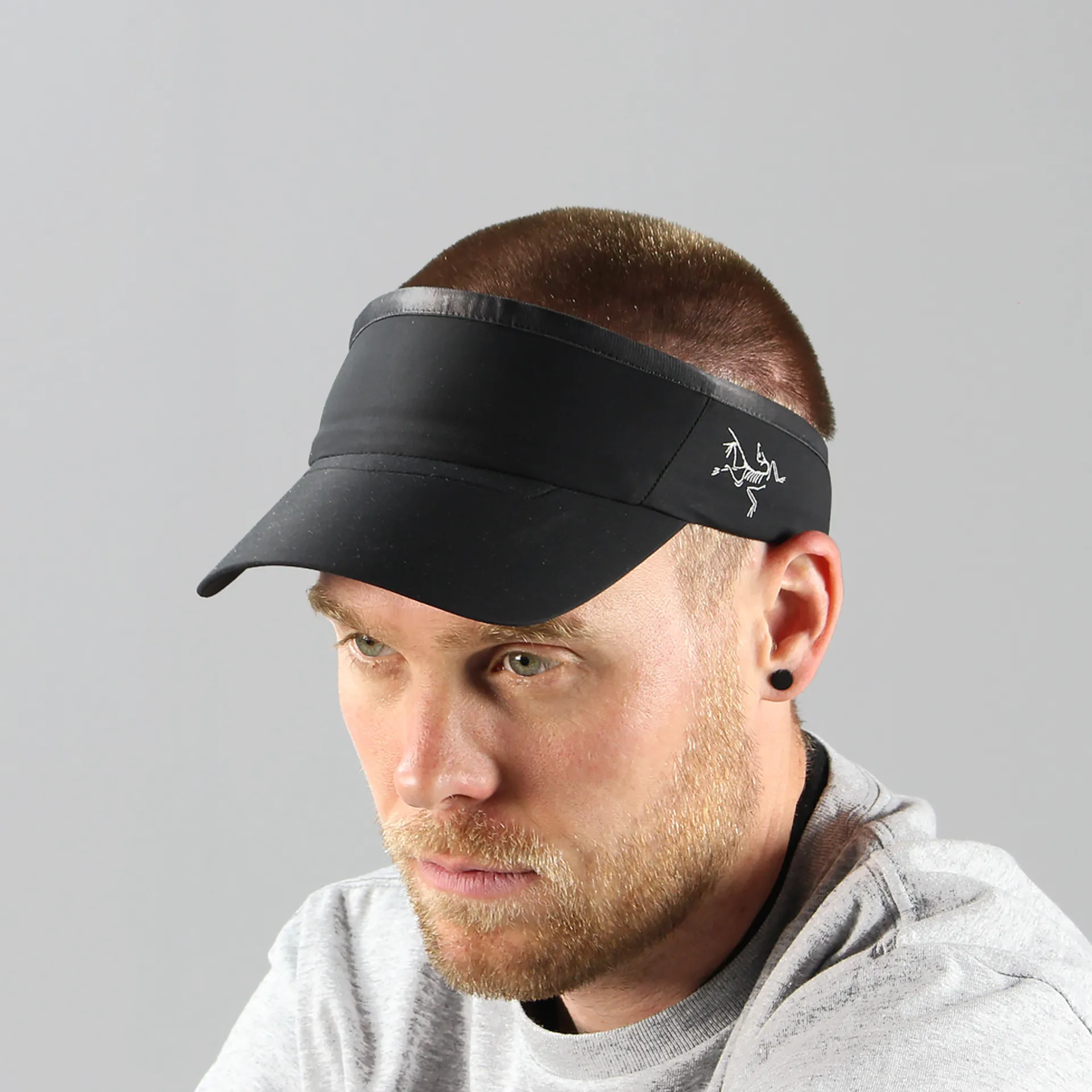 Arcteryx Calvus Curved Peak Lightweight Technical Visor Black
