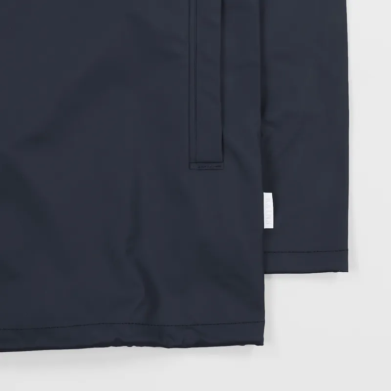 Rains Denmark Waterproof Polyester Coach Style Jacket Blue