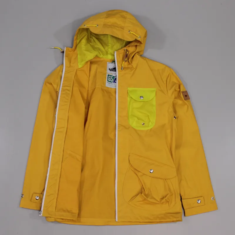 Penfield Cornell Port Jacket Boat Yellow Coat Wax Long Sleeve Men
