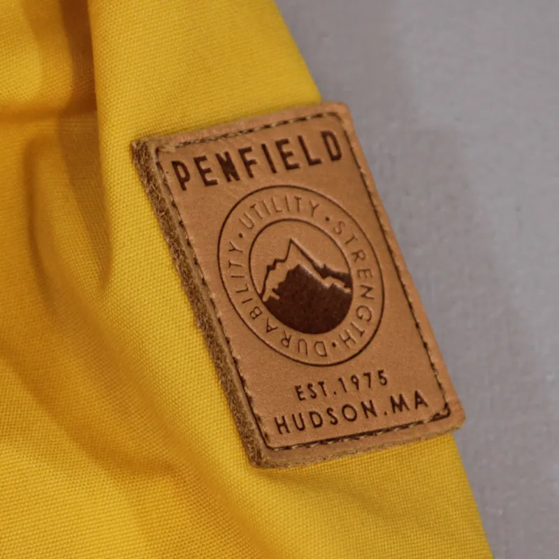 Penfield Cornell Port Jacket Boat Yellow Coat Wax Long Sleeve Men