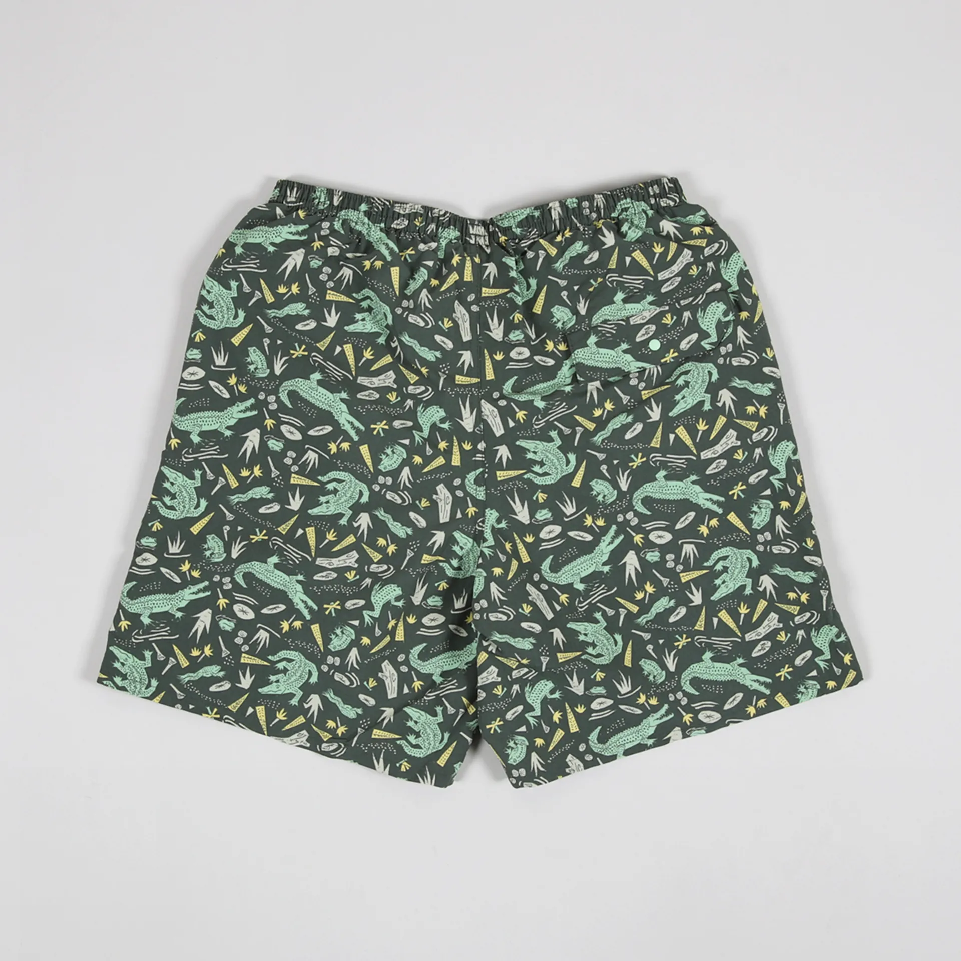 Patagonia Baggies Longs 7 inch Shorts Alligators Kale Green