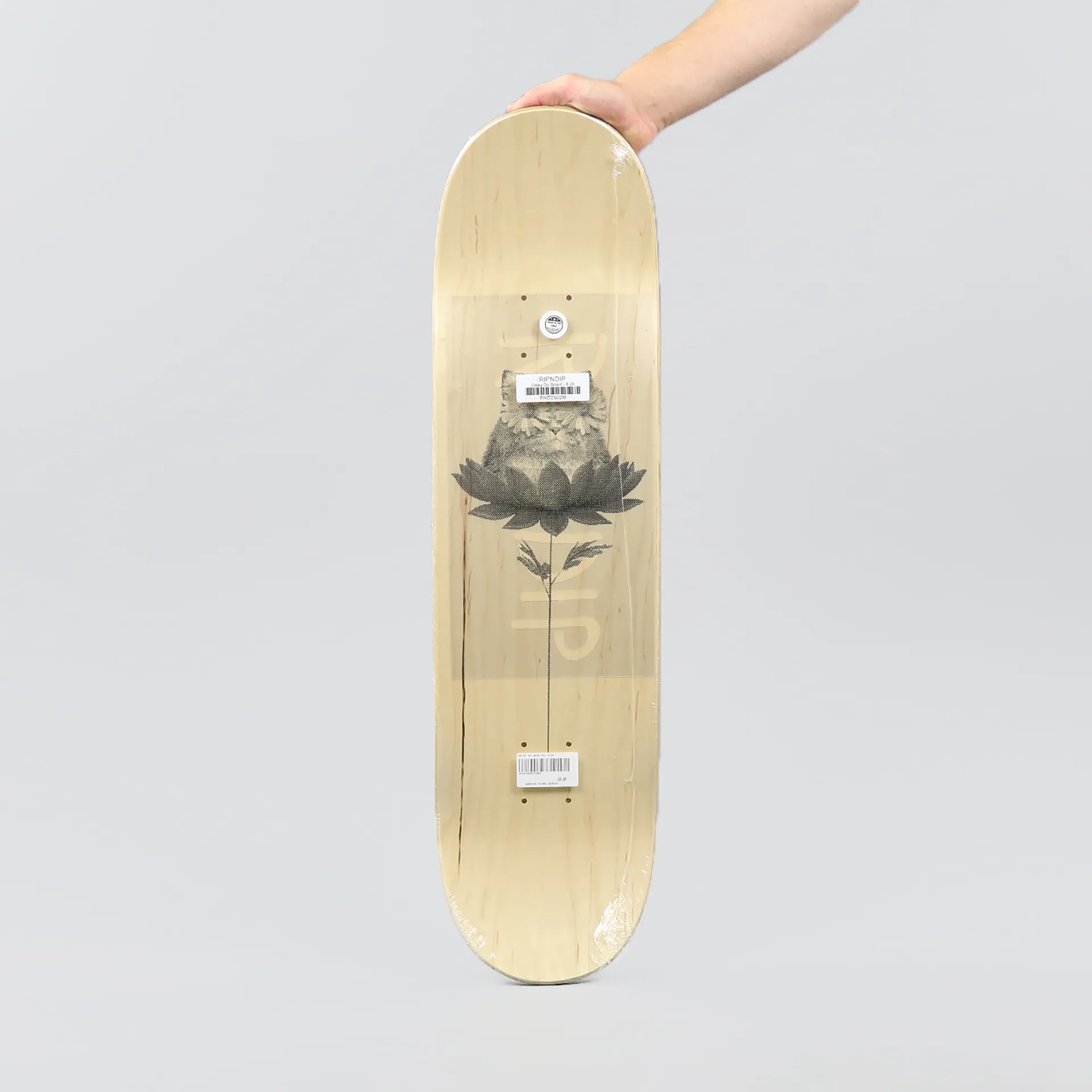 Ripndip Daisy Do Skateboarding Deck Board Yellow 8.25 Inch