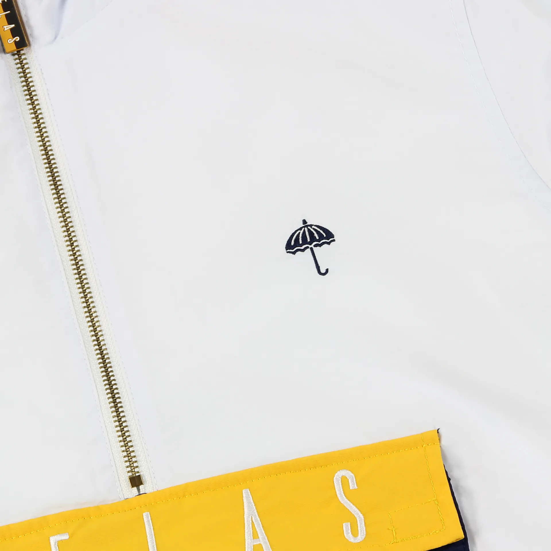 Helas Gang Jacket White Vintage Sportswear French Pullover
