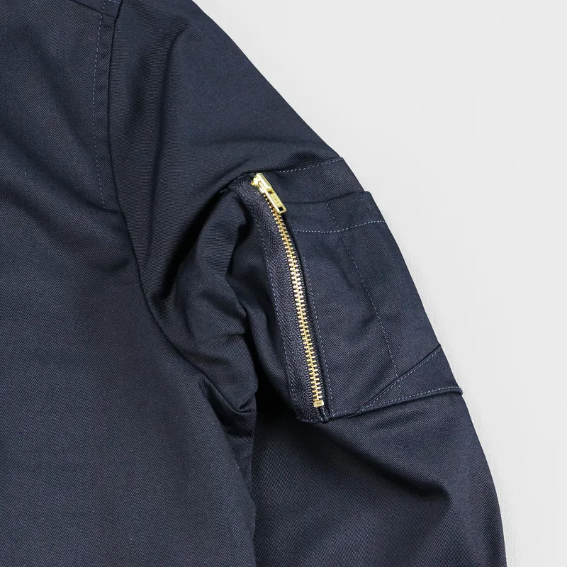 Dickies navy blue mens bomber jacket